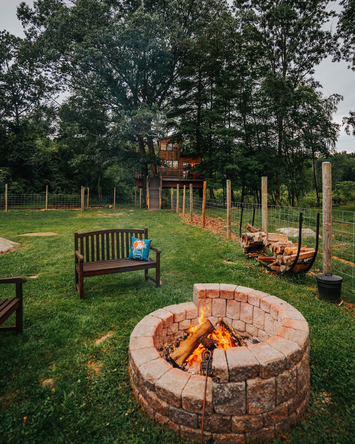 Treehouse - Countryside - Farm Animals - Fire Pit | Willington | Mill ...