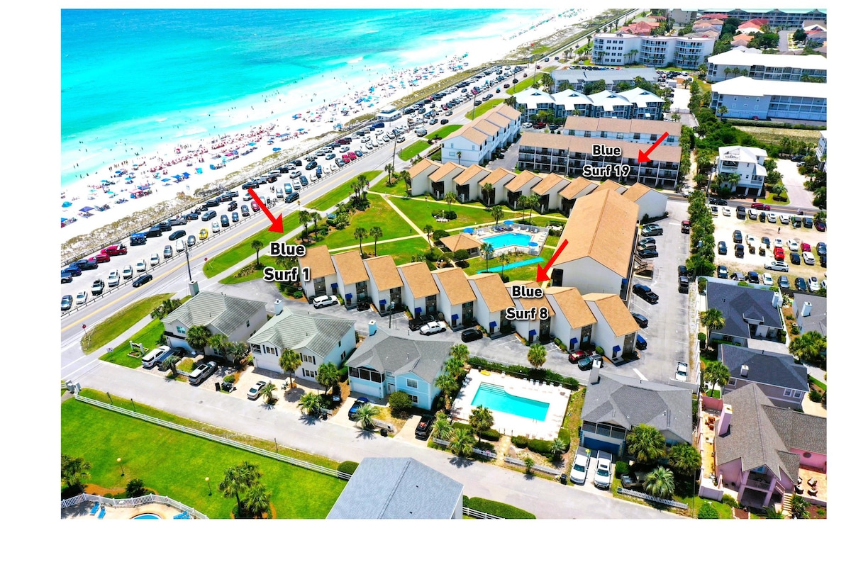Blue Surf 1 Beautiful Gulf View townhome The close | Miramar Beach ...