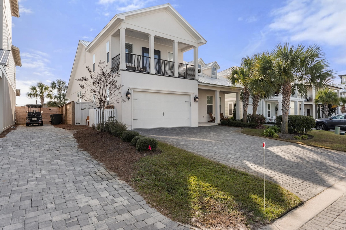 Villas of Frangista private beach, golf cart included | Miramar Beach ...